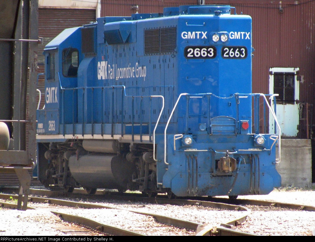 GMTX 2663 sitting out back....